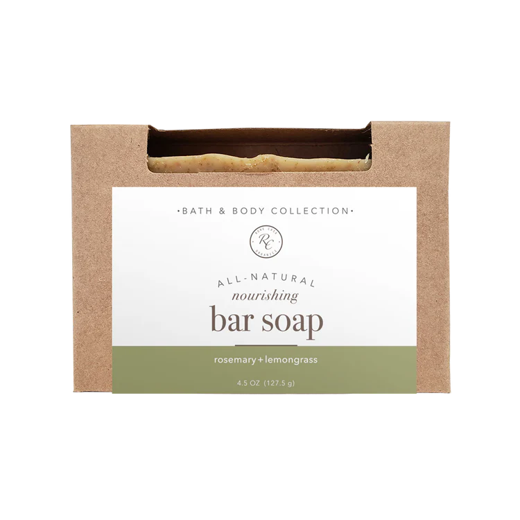 Rowe Casa Bar Soap - Rosemary + Lemongrass 4.5 oz. – Wholistic Nutrition